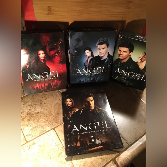 Media | Angel Series Seasons 14 Dvd Los Angeles Vampires Sci Fi | Poshmark